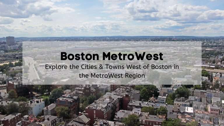 Boston MetroWest 🗺️ | Explore the Cities & Towns West of Boston in the ...